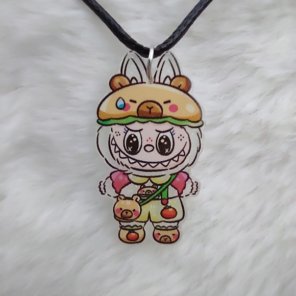 Hand Crafted | Jewelry | 2 Handmade Kawaii Labubu Acrylic Charm ...